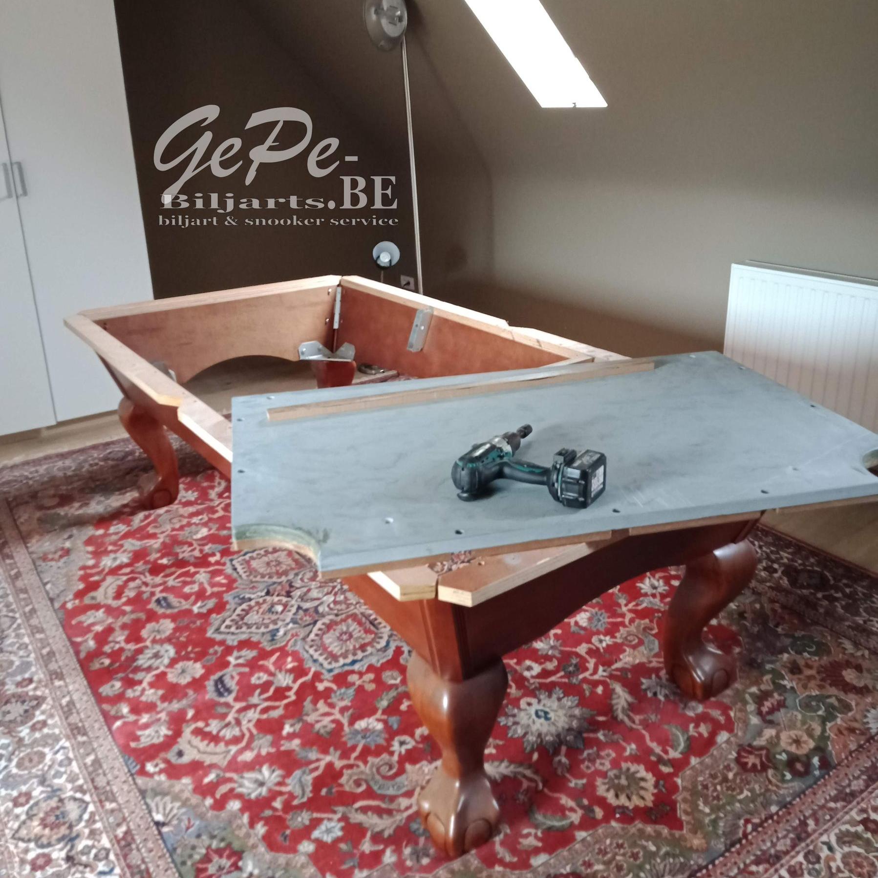 GePe-Biljarts | Biljartstoffeerzaak